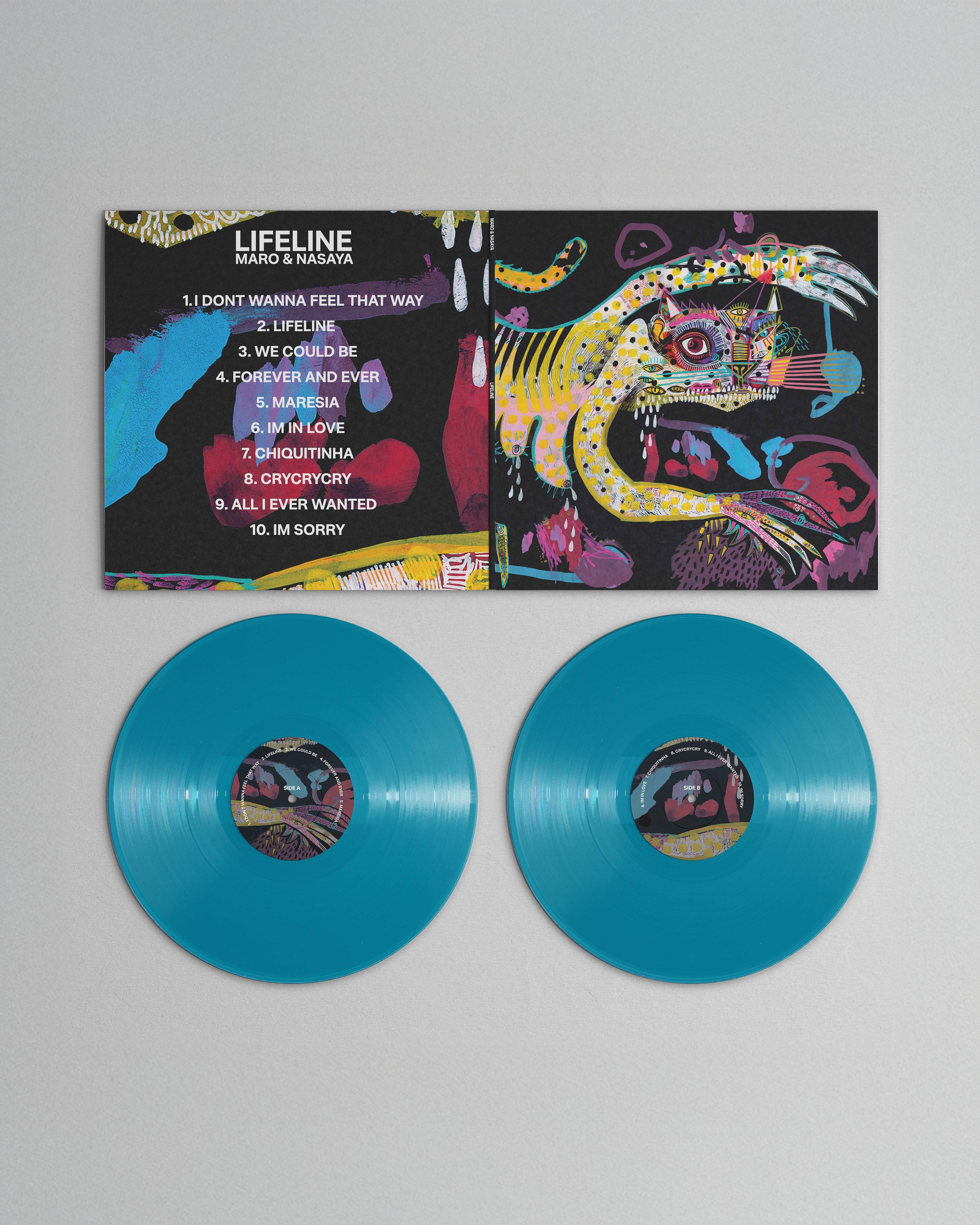 LIFELINE ALBUM VINYL – MARO & NASAYA